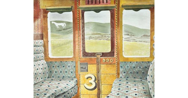 Eric Ravilious - Train Landscape