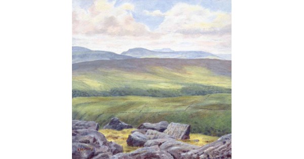Keith Melling - Across Wharfedale to Penyghent