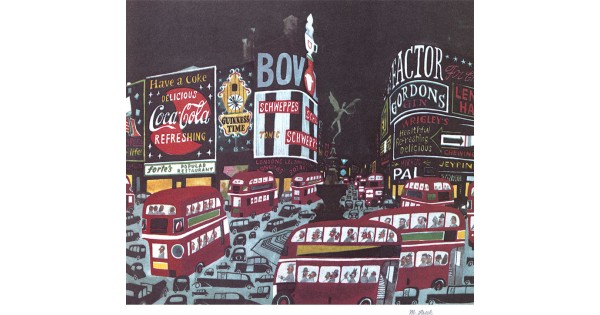 Miroslav Sasek - Night Lights of Piccadilly